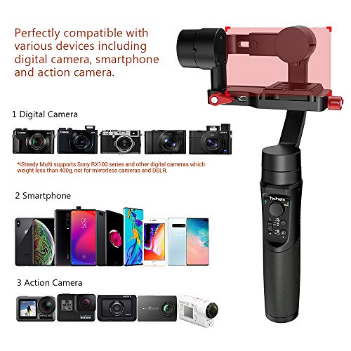 Hohem iSteady Multi 3-Axis Gimbal Stabilizer for Compact Cameras/Action ...