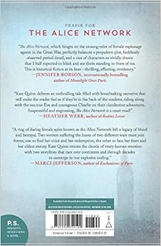 Amazon.com: The Alice Network: A Novel (9780062654199): Kate Quinn: Books