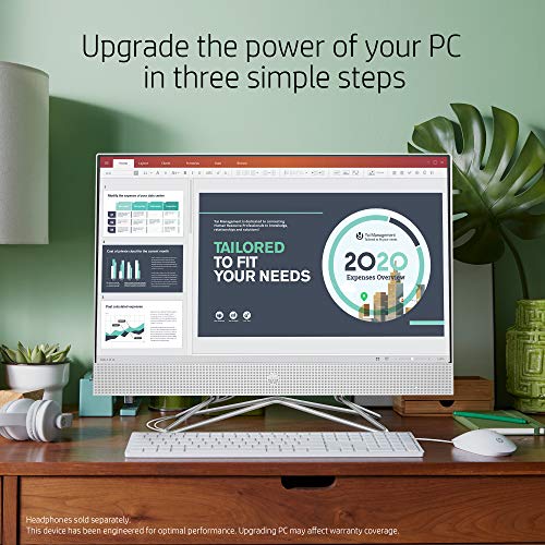HP 24-inch All-in-One Touchscreen Desktop Computer, AMD Ryzen 5 4500U ...