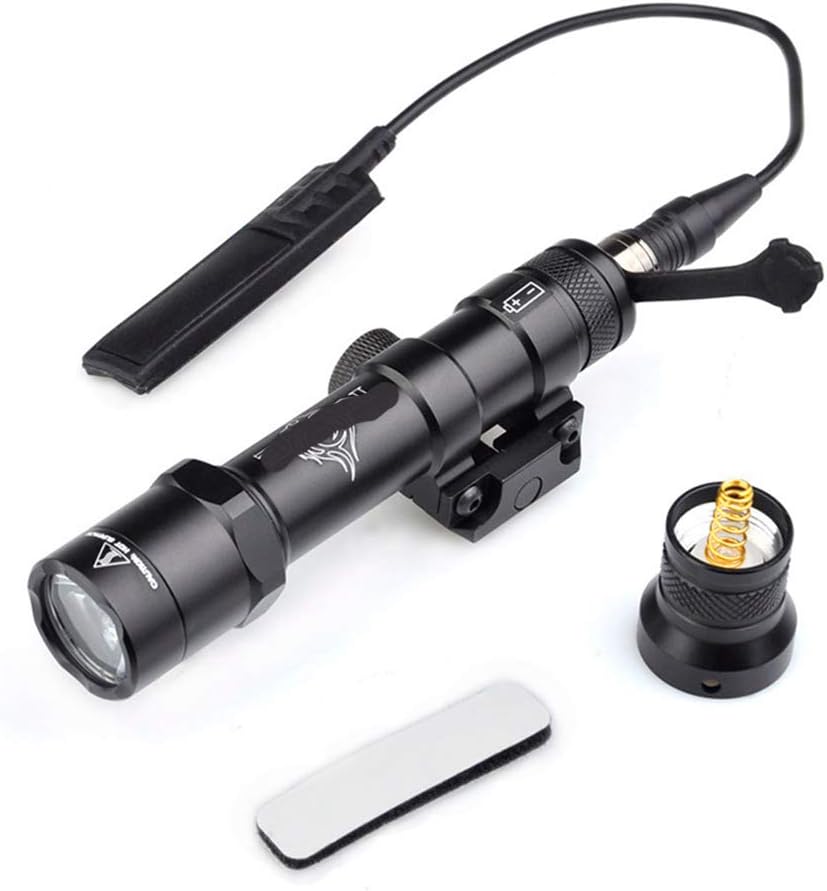 WADSN Airsoft Tactical Torch M600B Type Dual Fuel 560 Lumens LED Scout ...