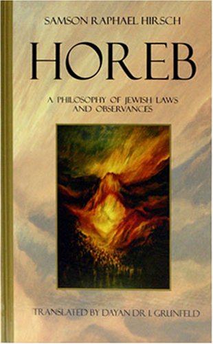 Amazon.com: Horeb: A Philosophy of Jewish Laws and Observances ...