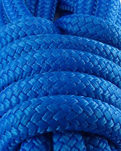 Miami Cordage NYB343C2 Nylon Double Braid 3/4 In X 300 Ft Royal Blue on ...