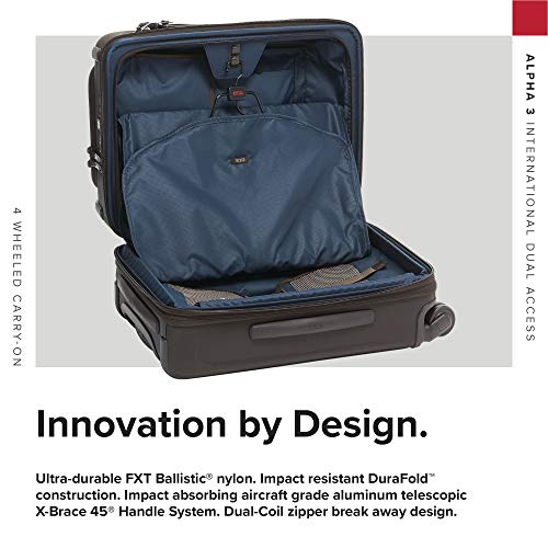 TUMI Alpha 3 International Dual Access 4-Wheeled Carry-On Luggage ...