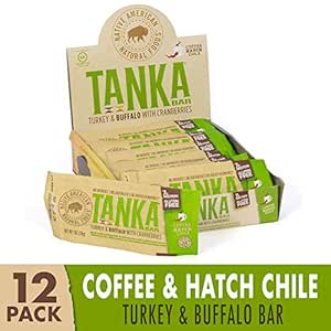 Bison Pemmican Meat Bars with Turkey, Buffalo & Cranberries by Tanka ...