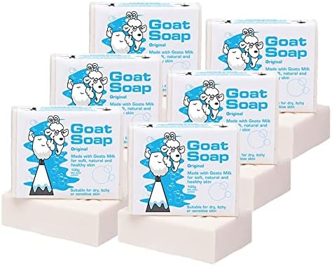 Goat Soap Value Six Packs - for Soft, Natural and Healthy Skin, Goats ...