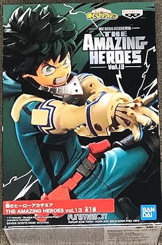 Banpresto - My Hero Academia - The Amazing Heroes - Izuku Midoriya (MHA ...