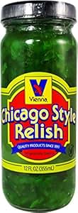 Amazon.com : Vienna Chicago Style Relish 12oz : Vienna Chicago Style ...