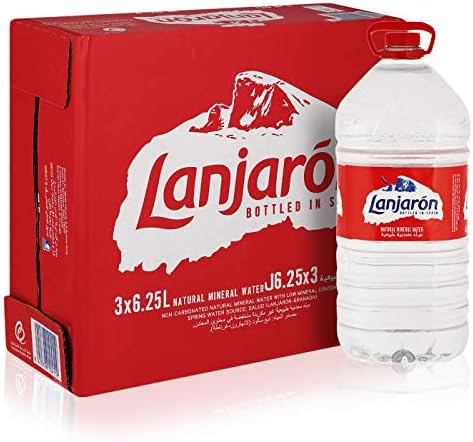 Lanjarón Pure Natural Mineral Water Carton, 3 X 6.25 Liters price in ...