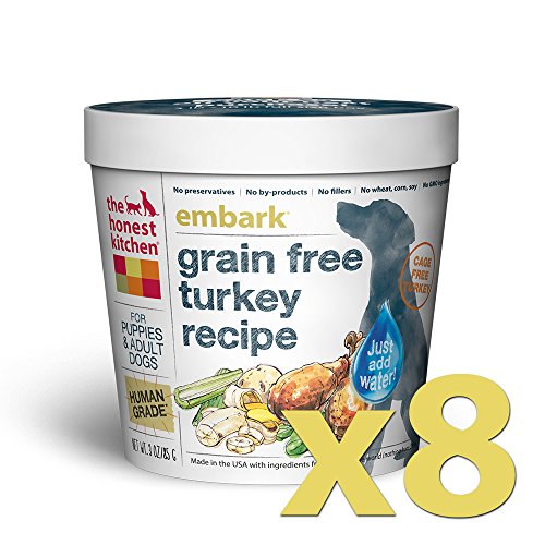 The Honest Kitchen Human Grade Dehydrated Grain Free Turkey Dog Food ...