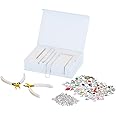 Amazon.com: FabuLove Charm Jewelry Kit - DIY Necklace, Bracelet & Ring ...