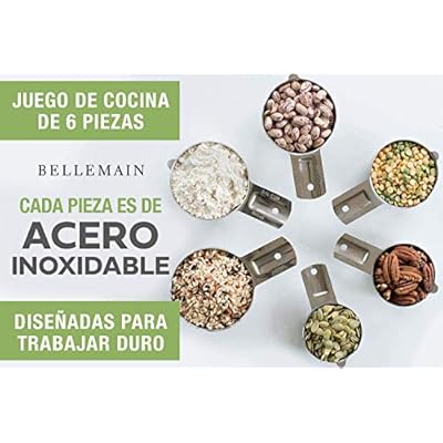 Bellemain One Piece Stainless Steel - Nesting measuring cups for ...