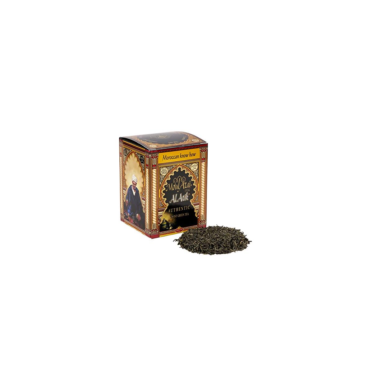 SULTAN TEA Moroccan Al Atik Loose Green Tea, Herbal Green Teas (Pack of ...