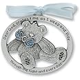 Amazon.com : Sweet Teddy Bear Crib Medal for Baby Boy Crib Medal with ...