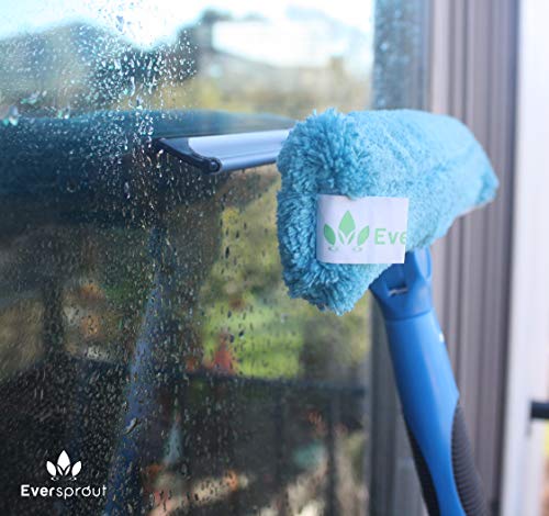 EVERSPROUT 4-Pack Duster Squeegee Kit | Swivel Squeegee, Hand-Packaged ...