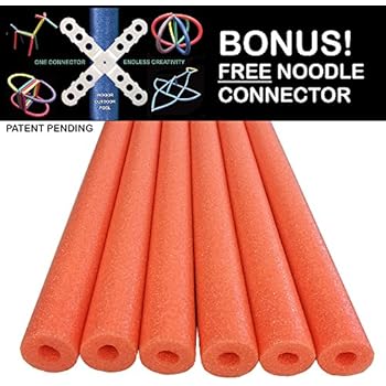Amazon.com: Oodles of Noodles Foam Pool Swim Noodles, 52 inch (5 Pack ...