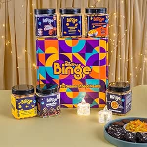 The Healthy Binge Gift Box Hamper Item | Healthy Snacks for Friends ...