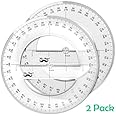 Amazon.com : Mr. Pen- Protractor, Pack of 2, Protactor 360 Degree ...