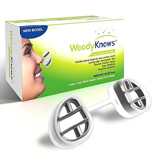 Buy WoodyKnows Super Defense Nose / Nasal Filters (New Model) Reduce ...
