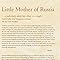 Little Mother of Russia: A Biography of Empress Marie Fedorovna (1847 ...