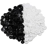 Amazon.com: 100 Sets KAM Extra Long Prong Plastic Snaps, BetterJonny ...