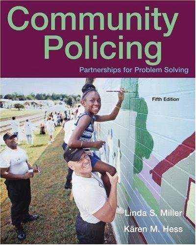 Community Policing: Partnerships for Problem Solving 5TH EDITION ...