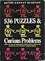 536 Curious Problems and Puzzles: Henry Ernest Dudeney: 9781566198967 ...
