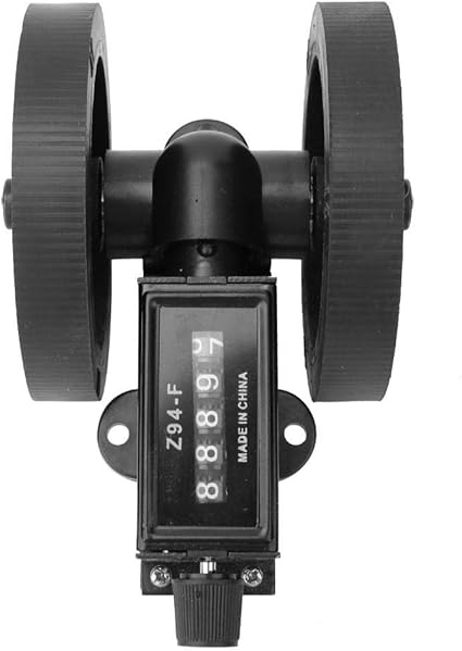 Five Digit Length Rolling Counter with Wheel for Measure Leather, Cable ...