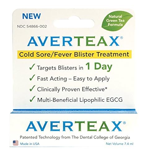 Cold Sore Treatment/Fever Blister Medicine .25 Ounce, Fast Relief of ...