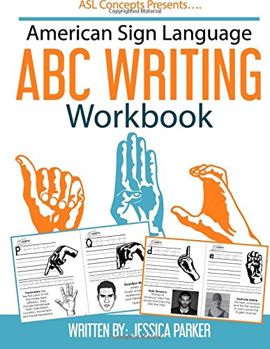 American Sign Language ABC Writing Workbook | Pricepulse