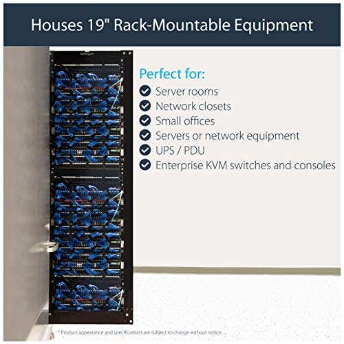 StarTech.com 36U Heavy Duty Open Frame Server Rack - 1000lbs Weight ...