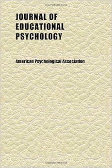 Journal of Educational Psychology (Volume 1): Amazon.co.uk: Association ...