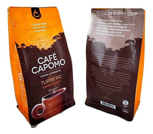Cafe Capomo With Turmeric - Herbal Coffee Alternative Caffeine Free ...