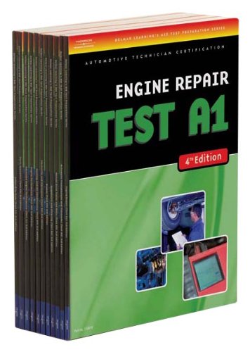 ASE Test Prep Series 4E: A1 - A8, & L1 PKG: Delmar: 9781418061395 ...