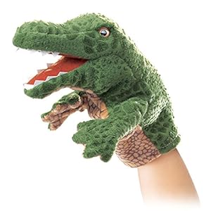 Amazon.com: Folkmanis Little Alligator Hand Puppet: Toys & Games