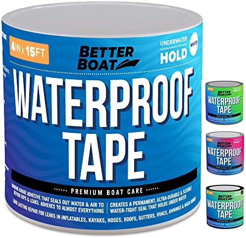 White Waterproof Tape for Leaks Thick Heavy Duty Water Proof Tape ...