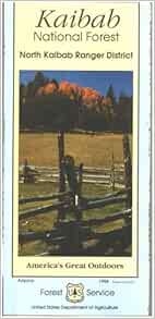 Kaibab National Forest Map (North Kaibab Ranger District) - Waterproof ...