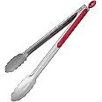 Amazon.com: 18/8 Stainless Steel Kitchen Tong: U-Taste 12 inch Large ...