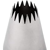 Amazon.com: Ateco # 866 - French Star Pastry Tip 1/2'' Opening Diameter ...