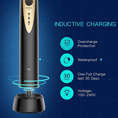 Sonic Electric Toothbrush Ultra-Powerful Magnetic Suspension Motor ...