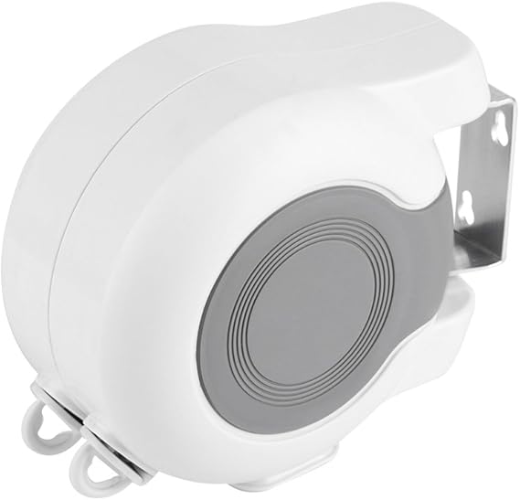 Greensen Wall-Mounted Retractable Double Clothes Drying Line, Heavy ...