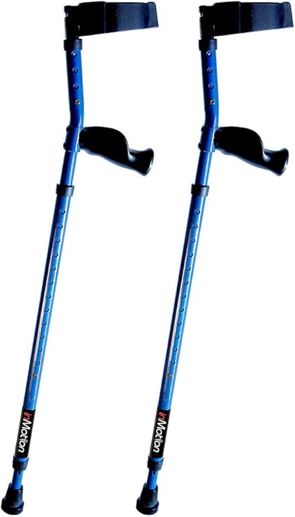 Amazon.com: in-Motion Forearm Crutches with Spring Assist | Size Tall ...
