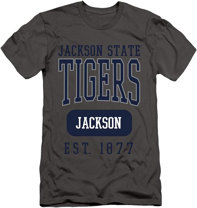 Amazon.com: Jackson State University Official Founded Date Slim Fit ...