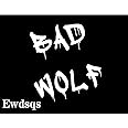 Amazon.com - NI182 Dr Who Inspired Bad Wolf Vinyl Car Decal (6" WHITE)