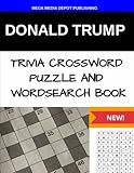 President Trump Word Search & Crossword Book: Adult Political Humor ...