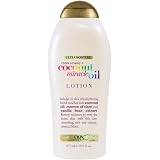 OGX Extra Creamy + Coconut Miracle Oil Ultra Moisture Lotion, 577ml ...