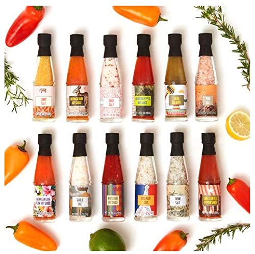 Global Hot Sauces Gift Box Thoughtfully Gourmet Global Chilli Hot Sauce ...
