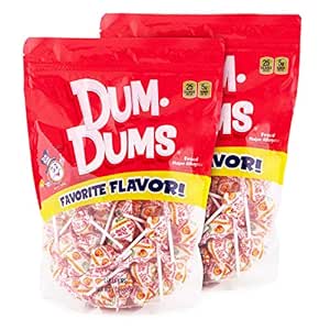 Amazon.com : Dum Dums Peach Mango 2-1 lb bags : Grocery & Gourmet Food