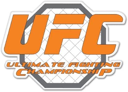Amazon.com: UFC Fighting car bumper sticker decal 5" x 5": Kitchen & Dining