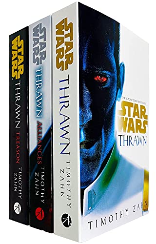 Star Wars: Thrawn Series Books 1 - 3 Collection Set by Timothy Zahn ...