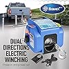 Trailer Winch 6000LBS, Reversible Portable 12-Volt DC Electric Winch ...